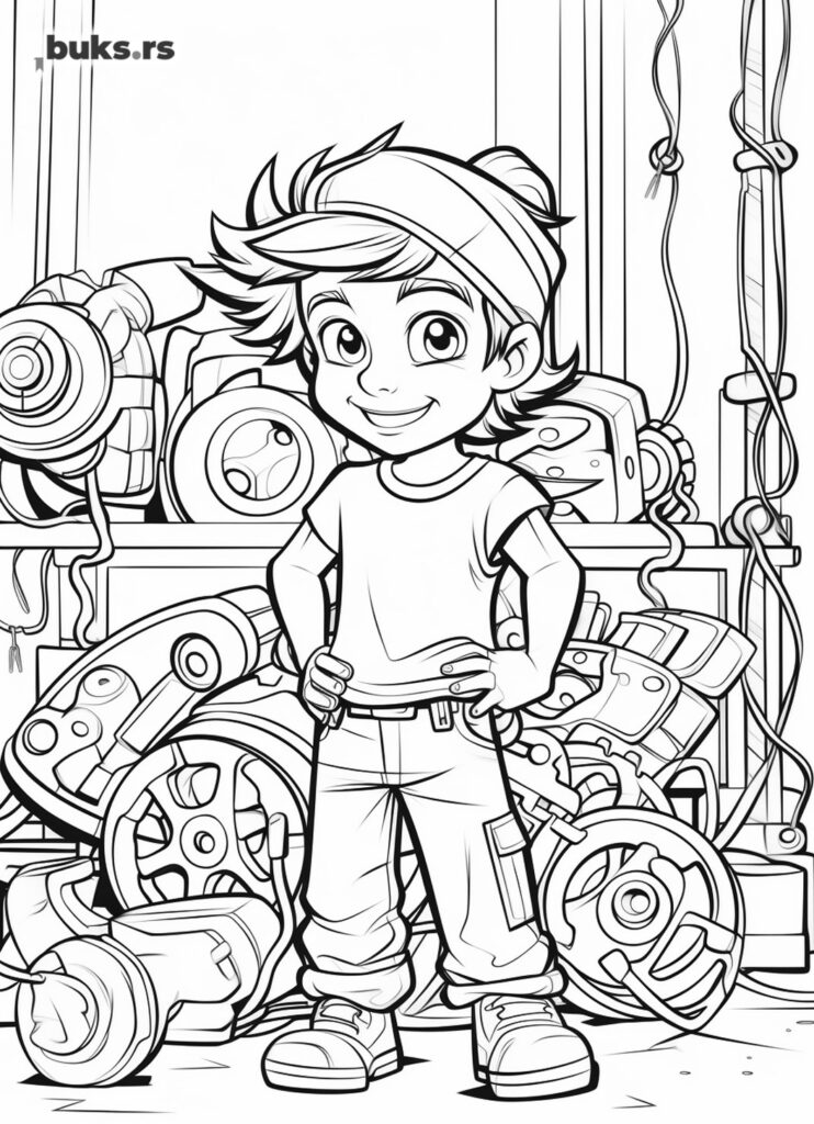 Crteži i bojanke za decu, besplatni za štampanje | buks.rs